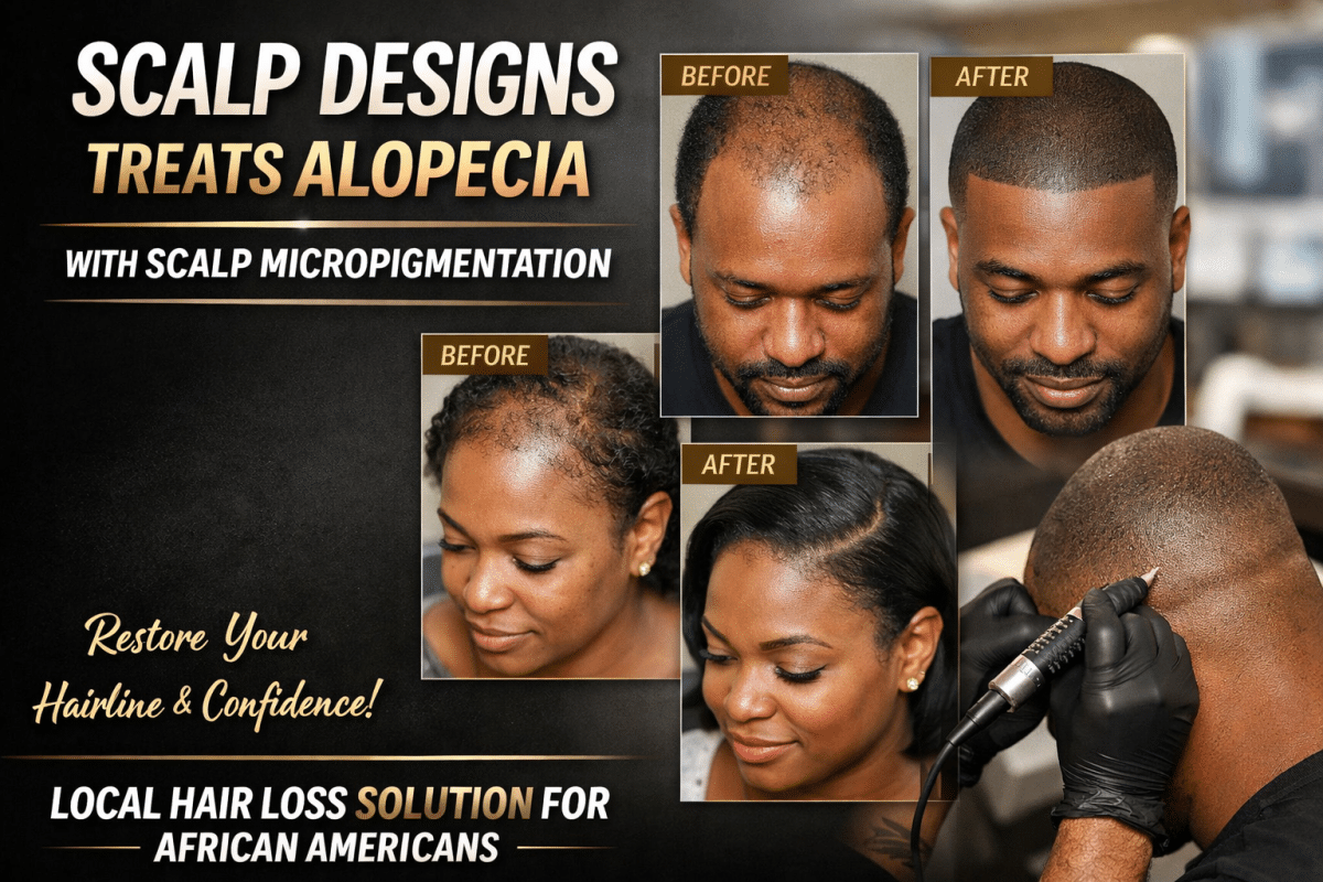 Scalp Designs Treats Alopecia with Scalp Micropigmentation – The ...